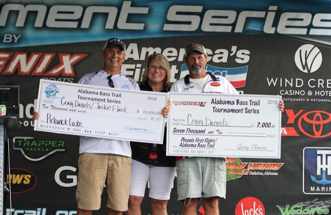 Daniel and Flack Take The Win on Pickwick Lake - Alabama Bass Trail ...